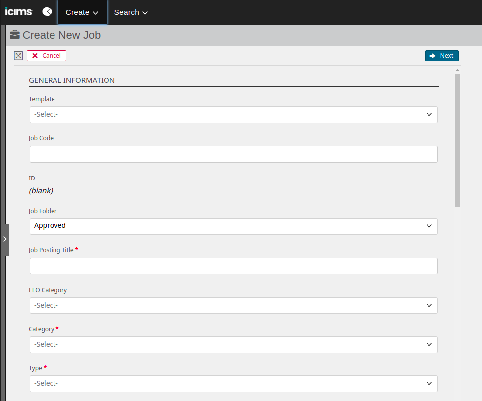 Creating Jobs On The Icims Portal